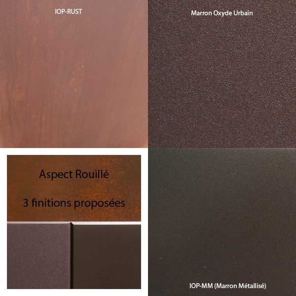 ATELIER SO GREEN - IMAGE'IN : Jardinière et Mobilier couleur Rouille