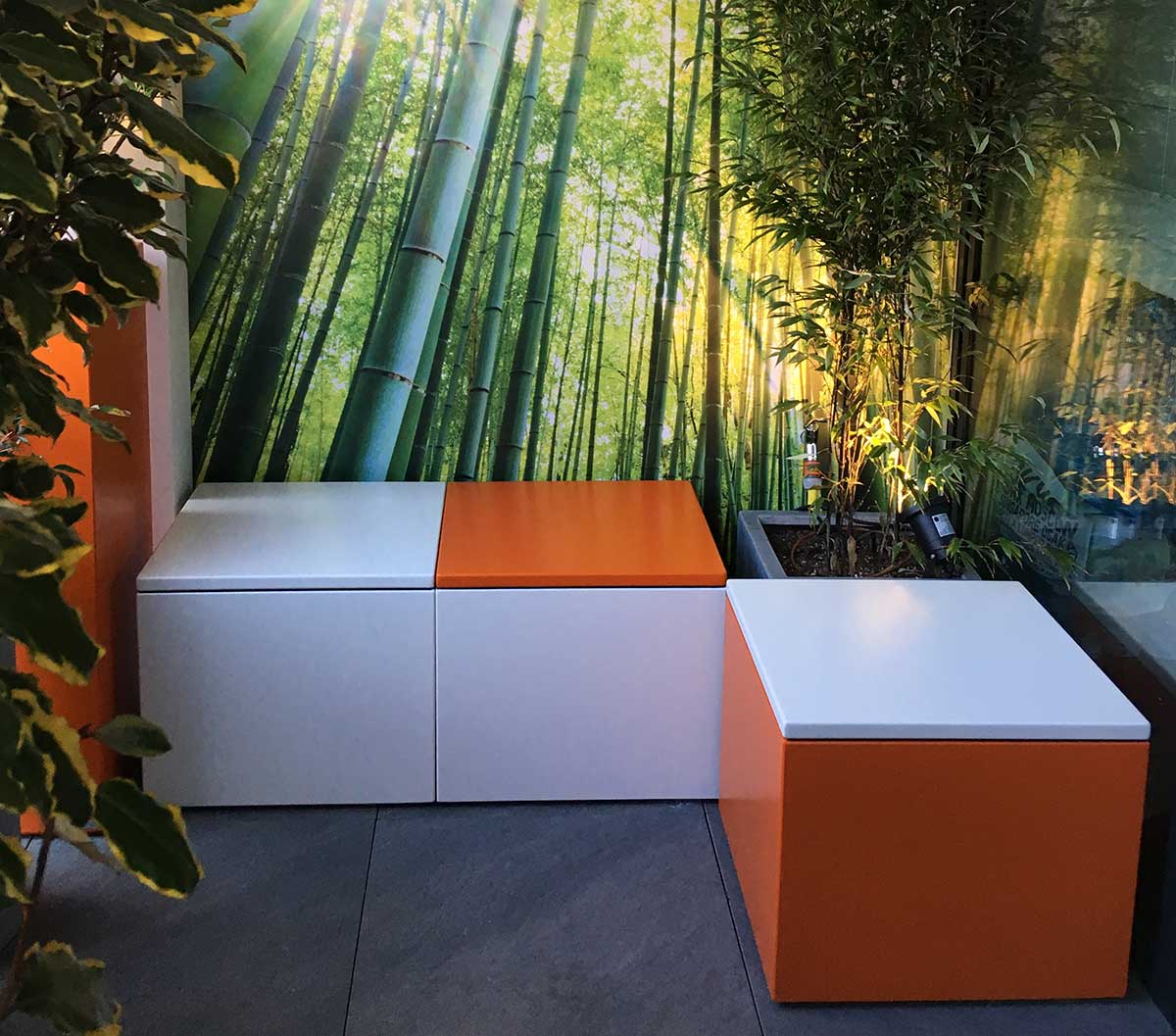 MAGE’IN Bench - Garden Chest : Bespoke Seat & storage for outdoor